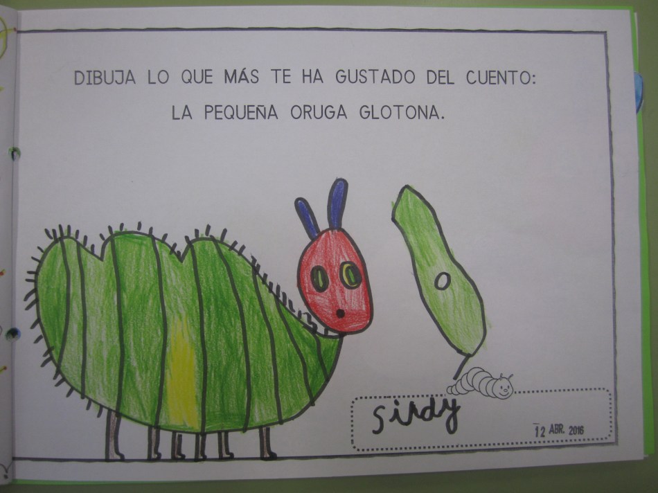 Proyecto: La Pequeña Oruga Glotona.