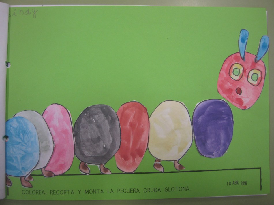 Proyecto: La Pequeña Oruga Glotona.