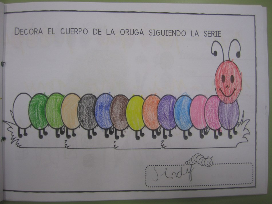 Proyecto: La Pequeña Oruga Glotona.